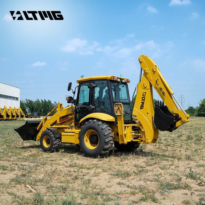 LTMG Construction Machinery 388 Model TLB 2.5 Ton 4WD Tractor Loader ...