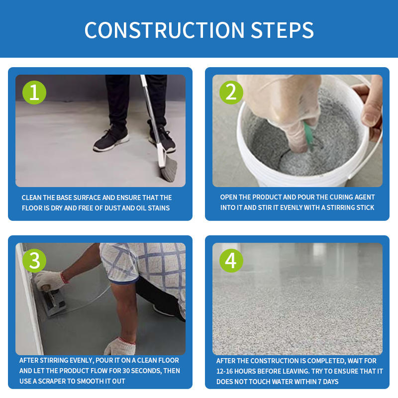 Factory Wholesale Low Price Epoxy Sand Self-Leveling Water-Based Marble ...