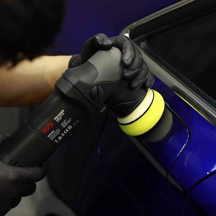 SGCB 12MM Dual Action Random Orbital Car Polisher 6 Variable Speed Auto ...
