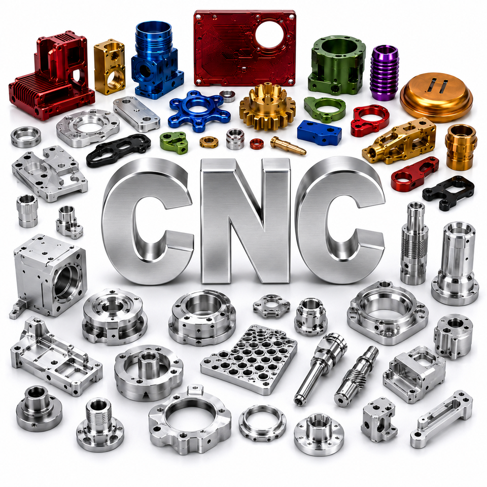 Mass Custom Cnc Machining Part 5 Axis Cnc Milling Turning Aluminum ...