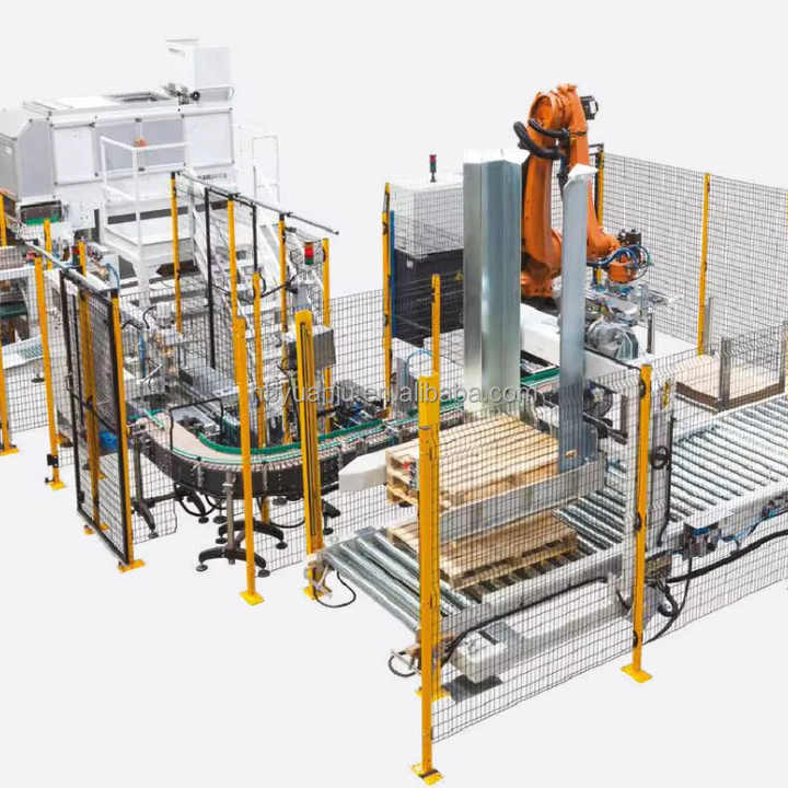 6 Feet High Stainless Steel Robot Safety Fence Wall Fencing & Guardrail ...