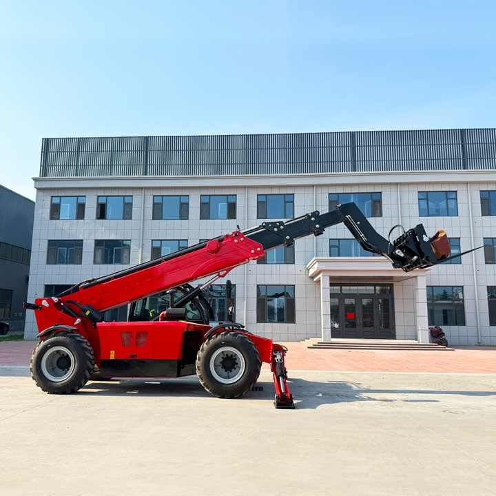 Rough Terrain Telehandler with Telehandler Loader Telescopic Forklift ...