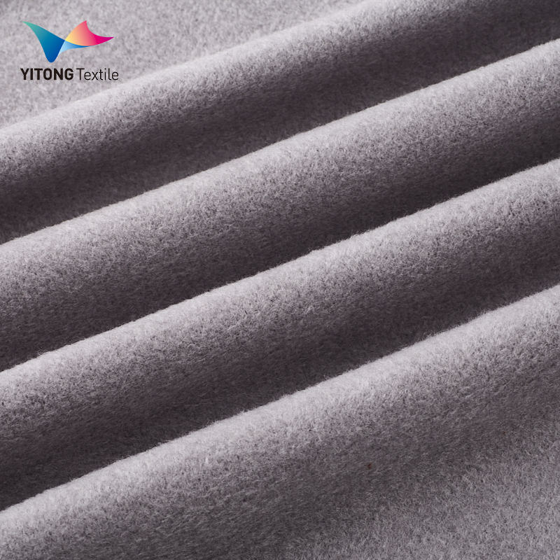 400 GSM Antistatic Fleece Fabric Acrylic Knit Fabric 60% Acrylic 40% ...