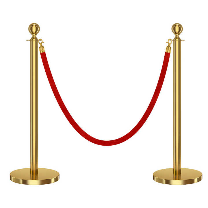 Hotel VIP Bank Crowd Queue Line Control Red Carpet Stanchion Posts ...