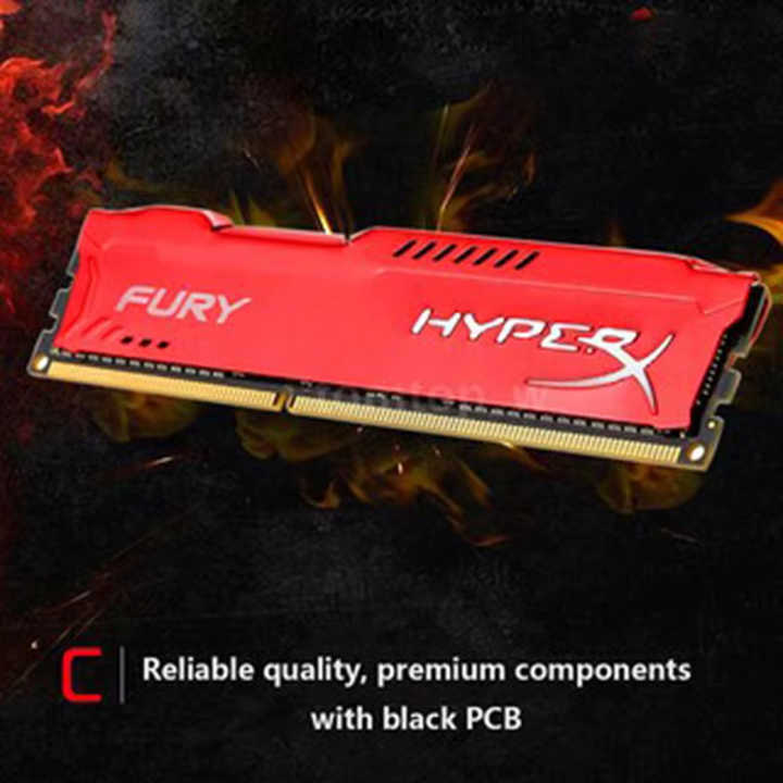 HyperX Fury DDR3L Módulo de memoria RAM de escritorio 8GB 1866MHz/1600MHz/1333MHz 240Pin DIMM ...