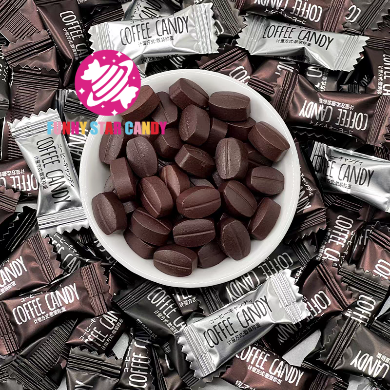 Classic Coffee Flavor Hard Candy Office Snacks Mixed Flavor Instant ...