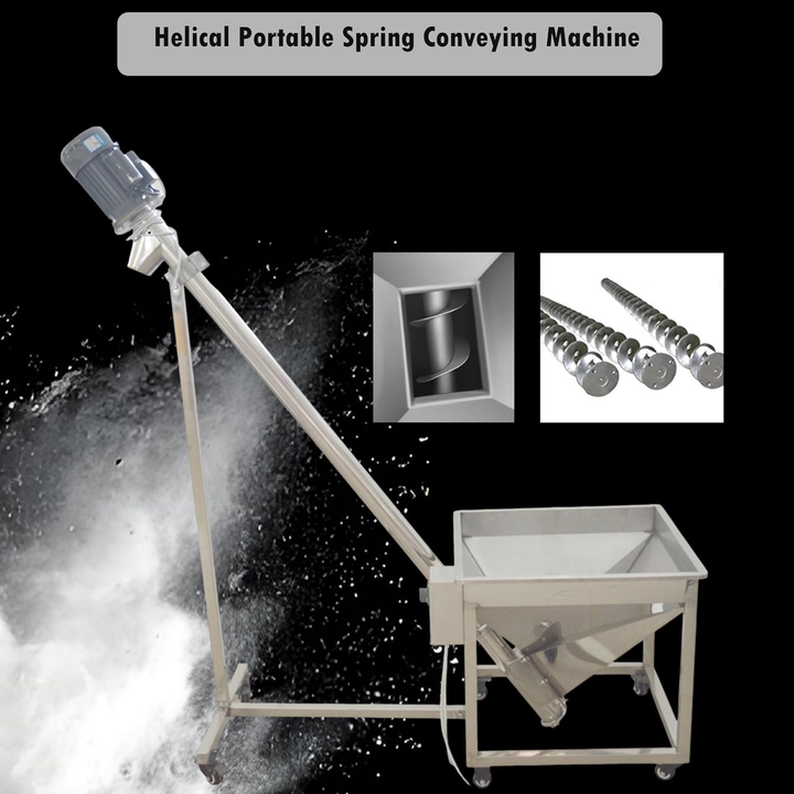 Vertical Hopper Stainless Steel Inclined Flexible Screw Feeder| Alibaba.com