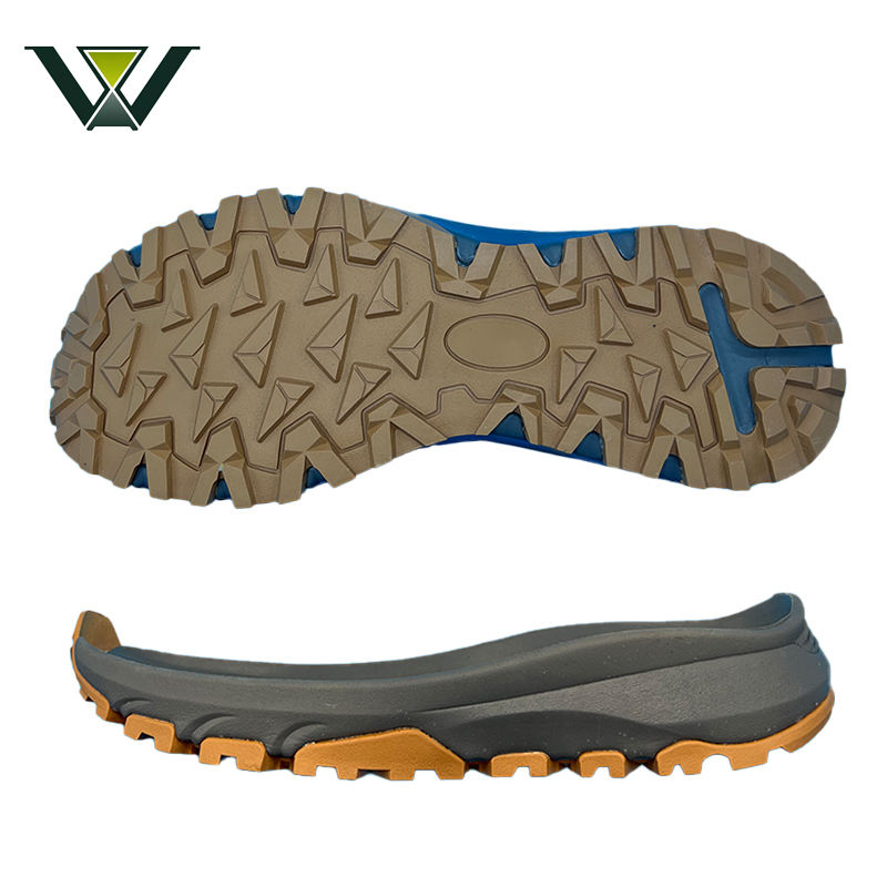 Wholesale Outdoor Hiking Shoes with Customized EVA Rubber Outsole