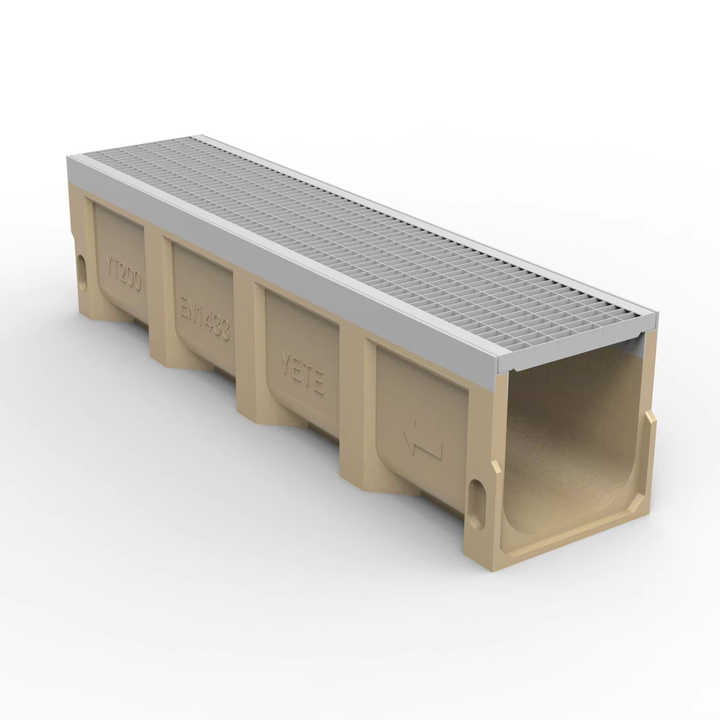 Outdoor Yard Drain Driveway Rain Gutter Concrete Surface Drain| Alibaba.com