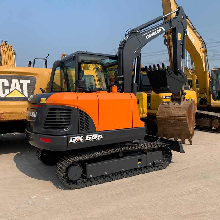 Doosan DX60 Mini Crawler Excavator DEVELON DX60-10E Factory Price ...