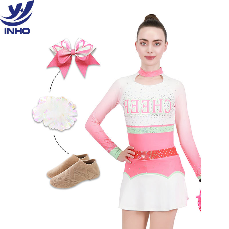 Custom Logo Cheerleading Uniform Lightweight Competition Wear Fast ...
