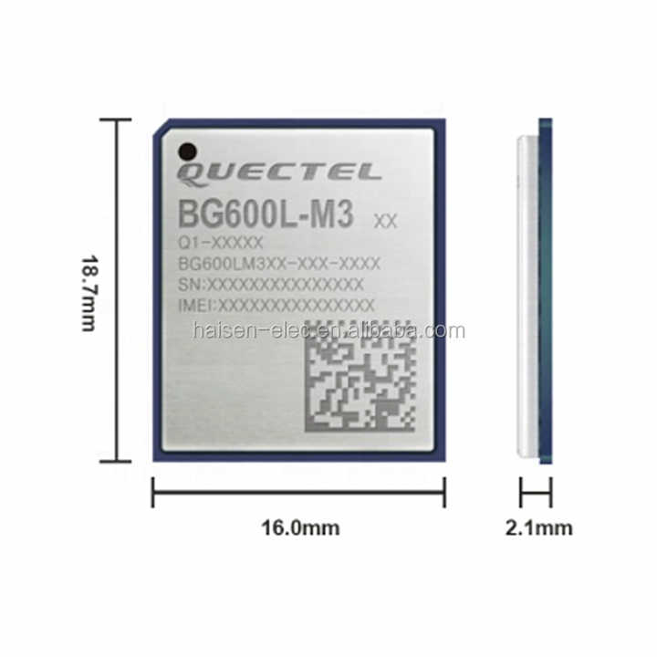 LPWA IoT Module multi-mode LTE Cat M1/Cat NB2/EGPRS module with integrated GNSS LTE BG600L-M3 ...