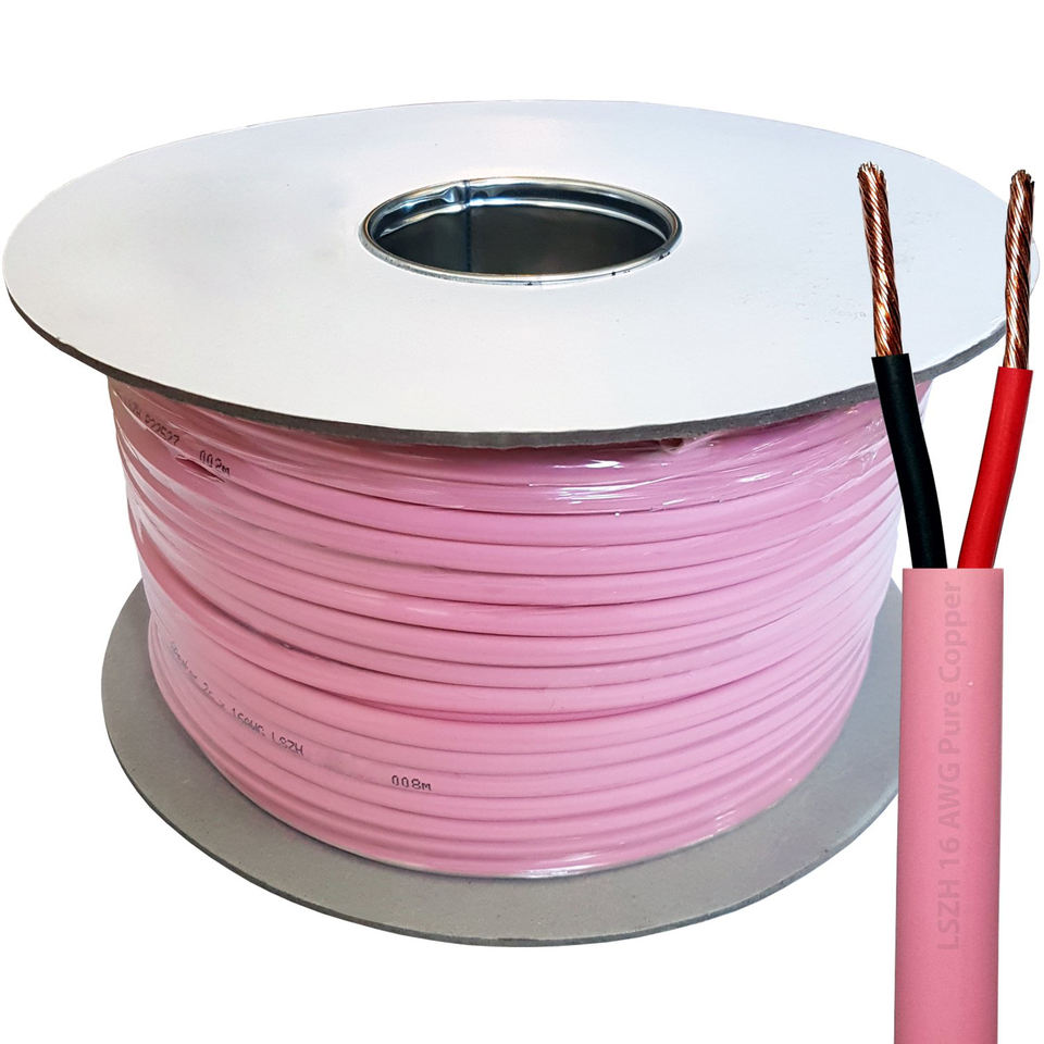 Speaker Cable 2C 1.5mm 2.5mm Bare Copper/CCA Conductor PVC Black/White ...