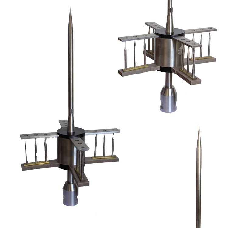 ESE OEM Steel Stainless Air Terminal Rod Lightning Protection ...