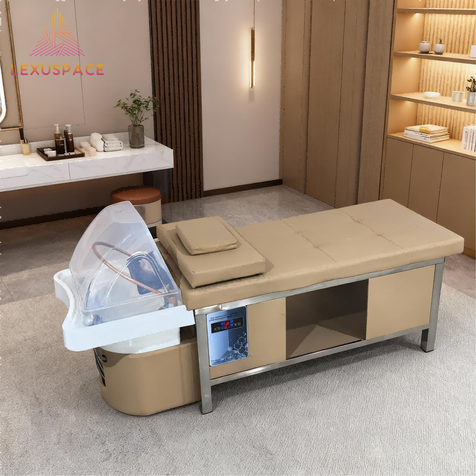 Thai Massage Head Spa Bed Shampoo Bed with Water Cycle for Head Spa ...