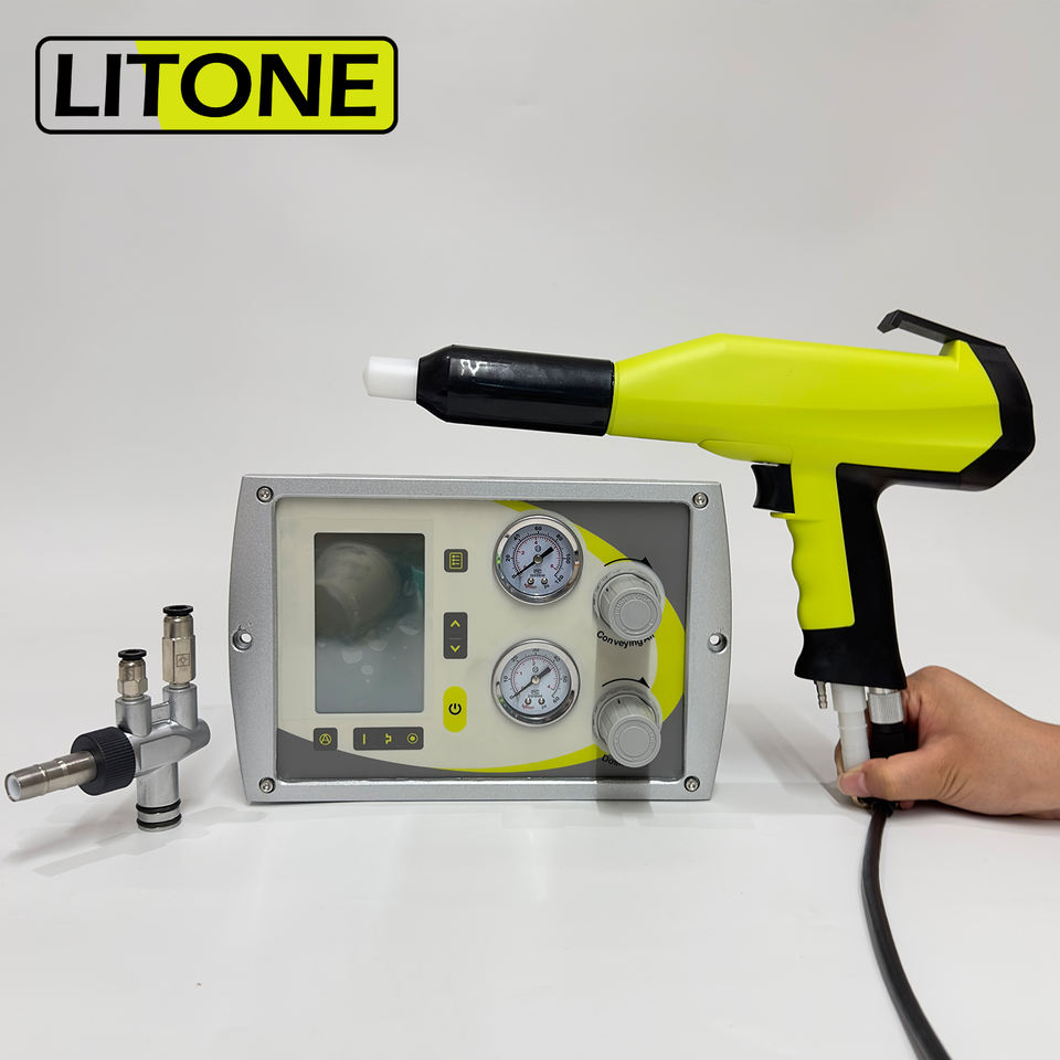 KENT- W Portable Full Automatic Color Electrostatic Machine Powder ...