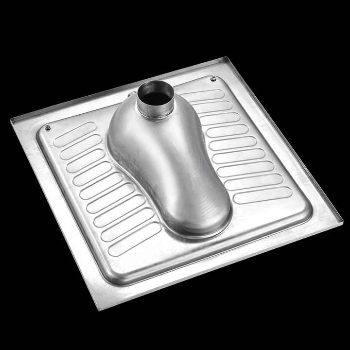 Stainless Steel Western Style Flush Squat Toilet Pan with Cover - OEM ...