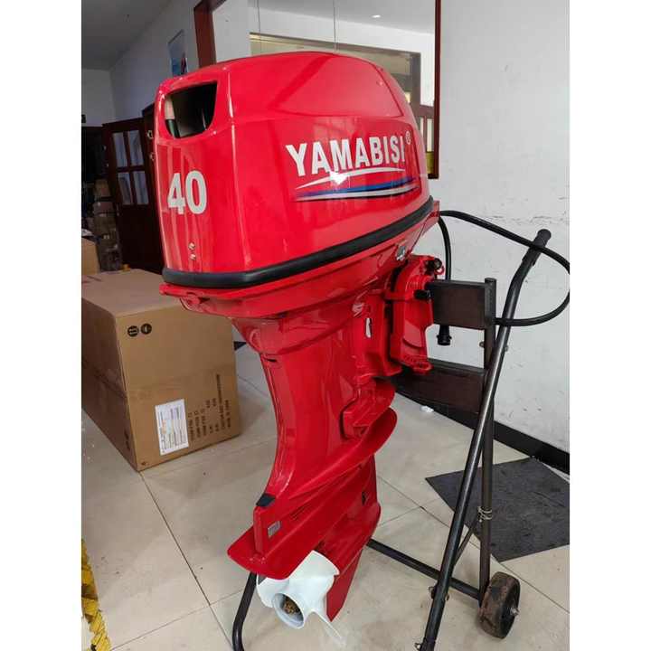 Yamaha 40HP Outboard Motor with Remote Control & Electric Start, OEM