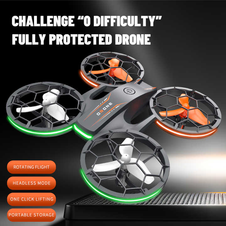 Newest Drone Led Lights 360 Roll One Click Lifting Stable Hovering ...