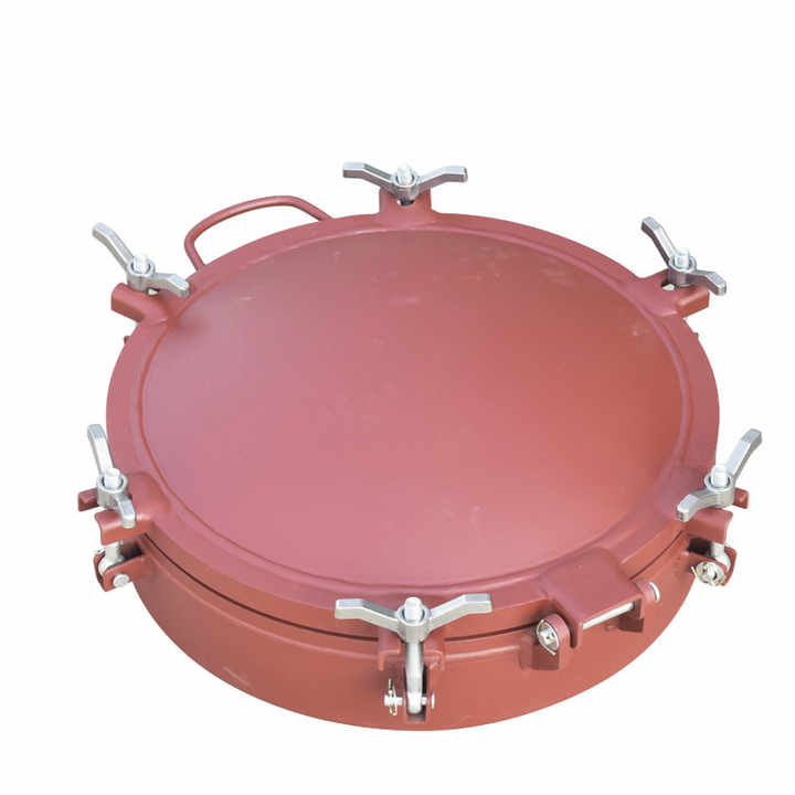 Stainless Steel Manhole - Quick Opening Cover - Carbon Steel Body