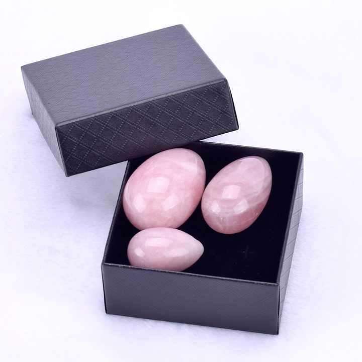 Crystal Healing Natural Stone for Vaginal Kegel Exercise With String ...
