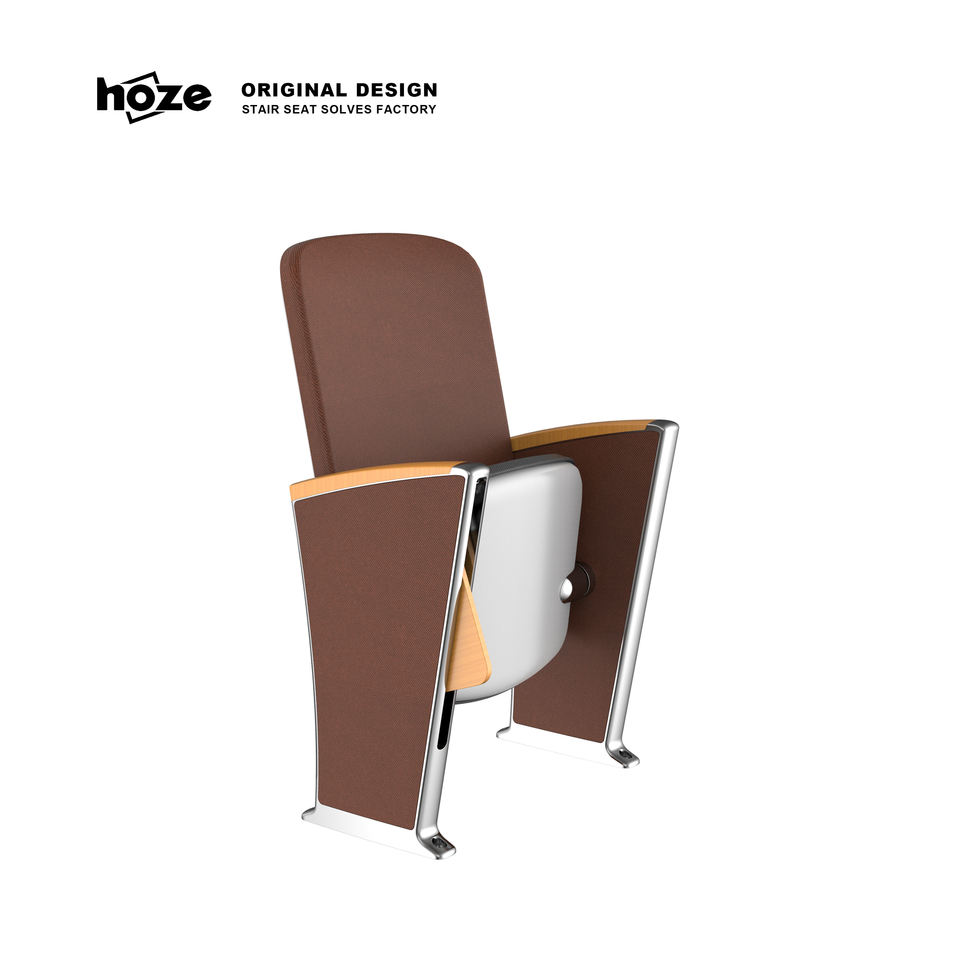 HOZE HS-1218C-4 Modern Aluminum Alloy Fabric Theater Furniture ...