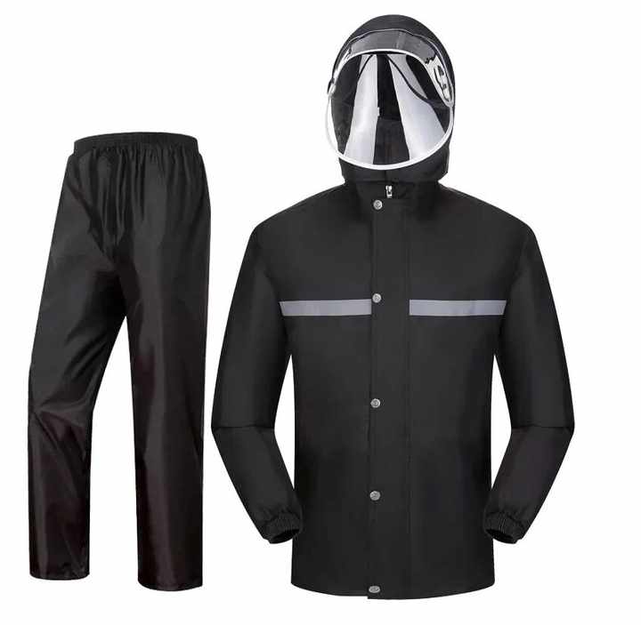 High Quality Reflective Polyester Rain Suit - Fashionable & Durable