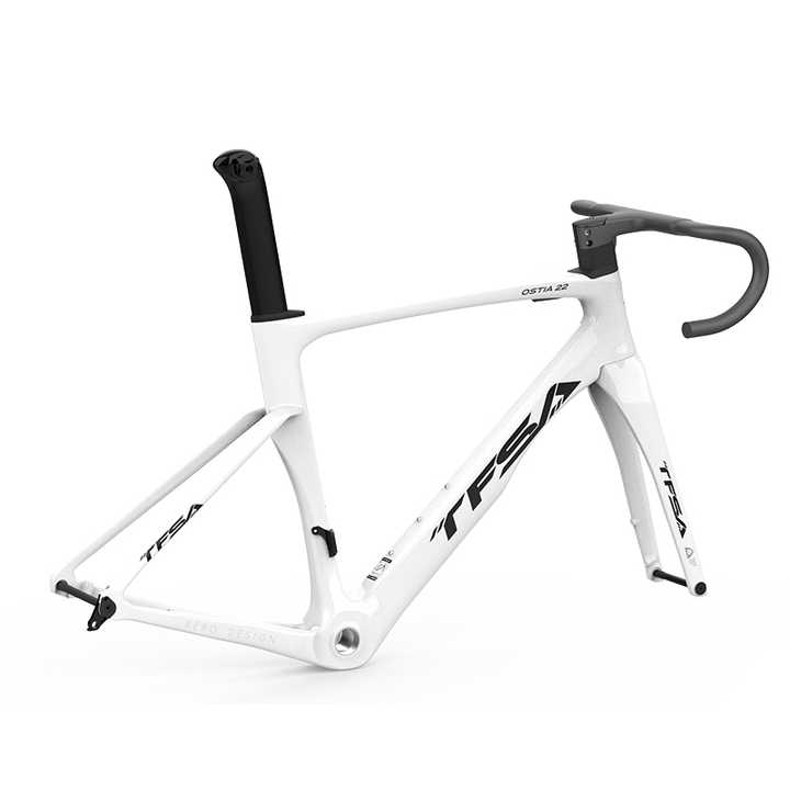 TFSA 2023 Aero Road Bike Frame - T800 Carbon Fiber, 56cm, Custom Logo ...