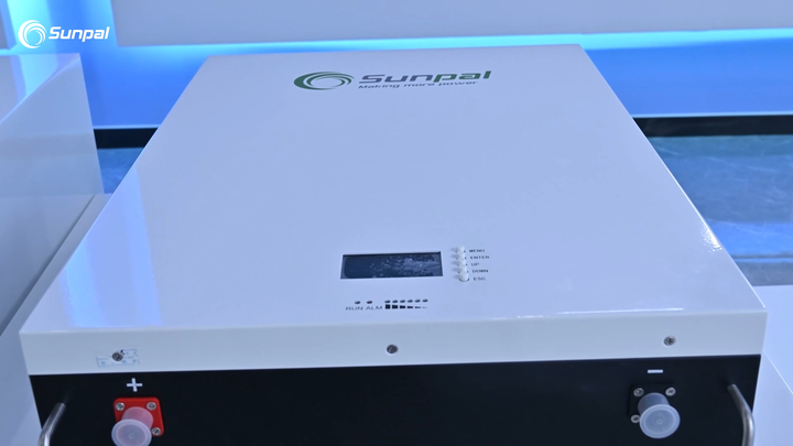 Sunpal Wall Mounted Lithium Iron Phosphate Battery 48V 200Ah 10Kwh 15Kwh Lifepo4 Powerwall ...