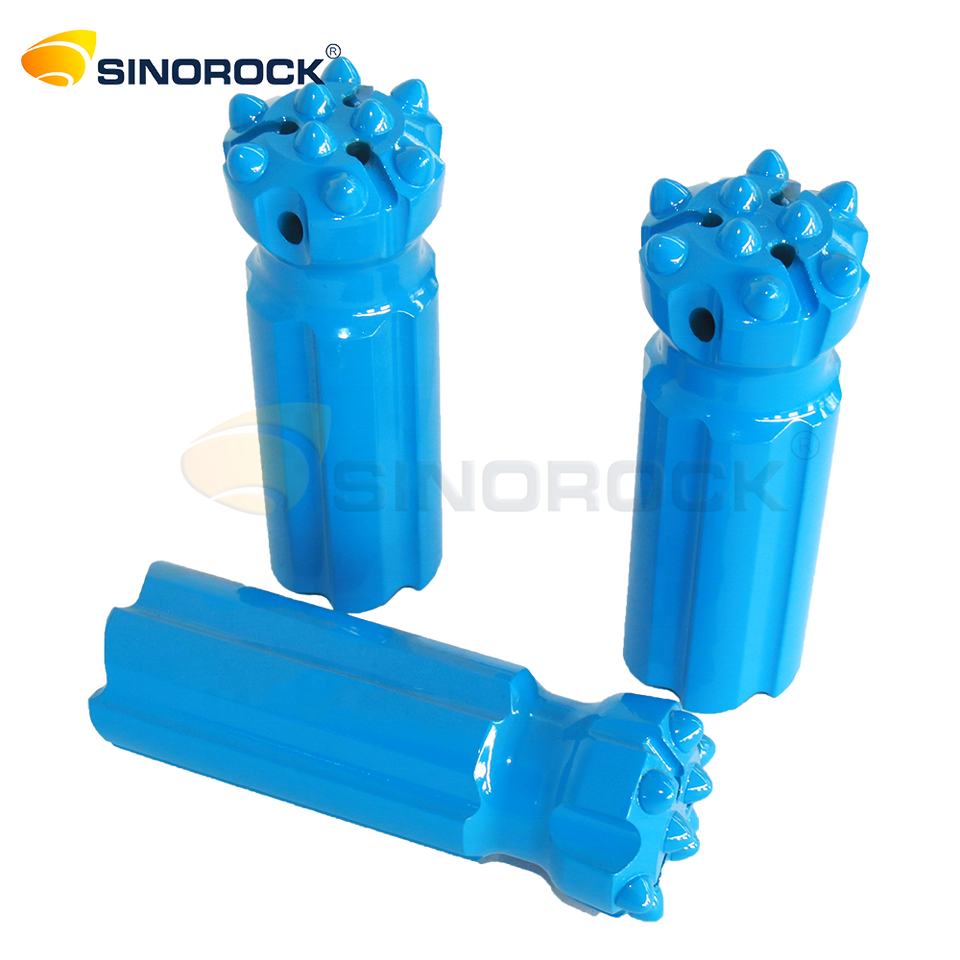 Kelleg T45 76mm Retrac Drill Bit Drop Center Type Button Bit Sharpener ...