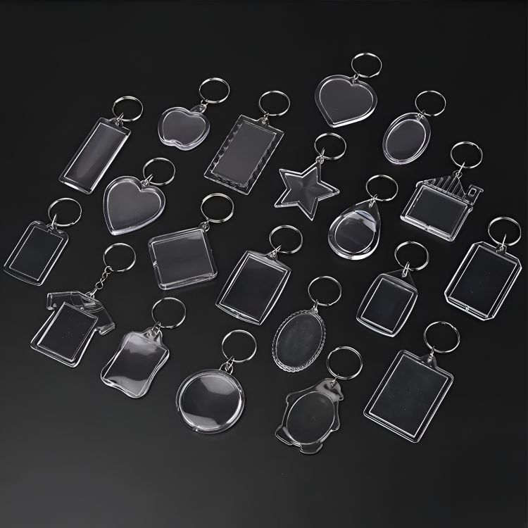 Blank Acrylic Keyrings - Customizable & Stylish Solutions