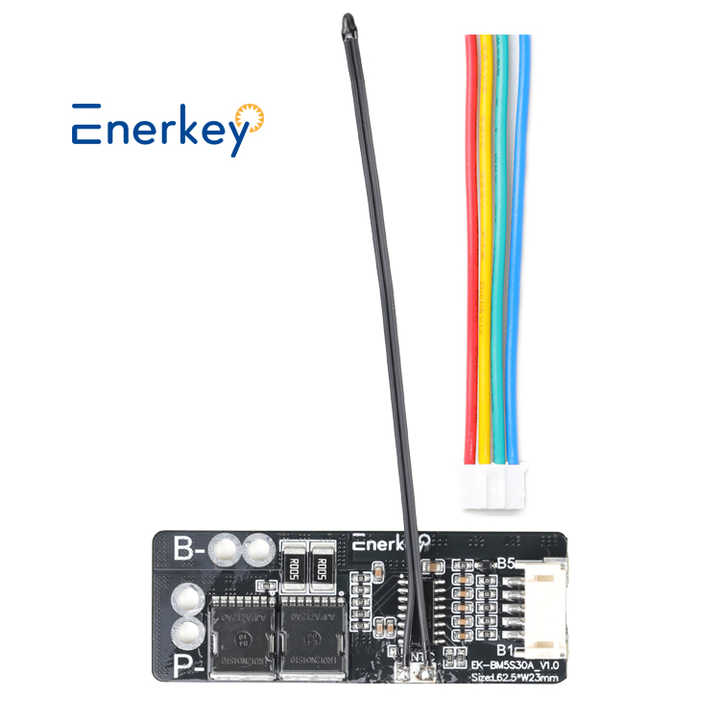 Enerkey 5s 30A 16v 20v BMS Lithium Battery Protection Circuit Board for ...