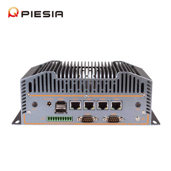 Piesia X86 Industrial Edge Computing Gateway 12th Gen N100 N95 N200 N305 DDR5 4 *2.5G LAN 6Com ...