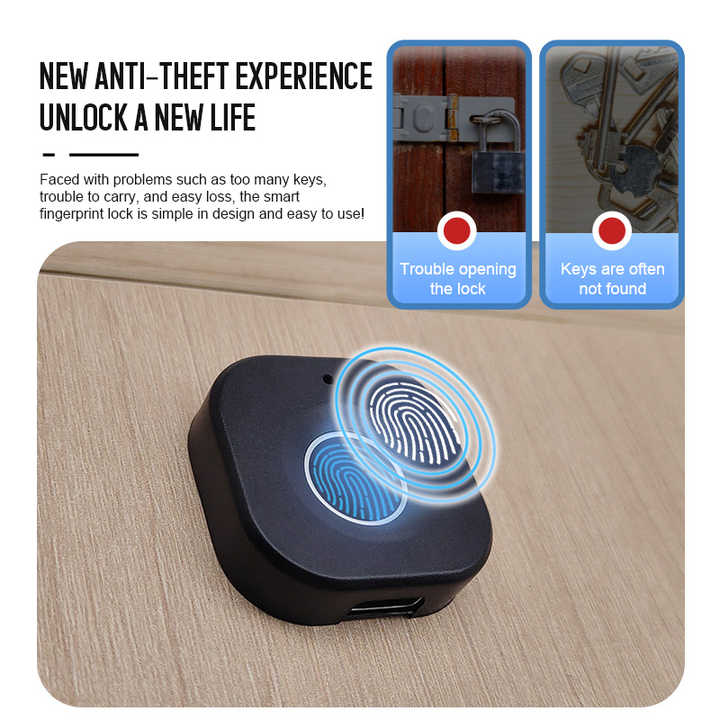 Smart Furniture - Secure Your Drawers with Fingerprint Locks