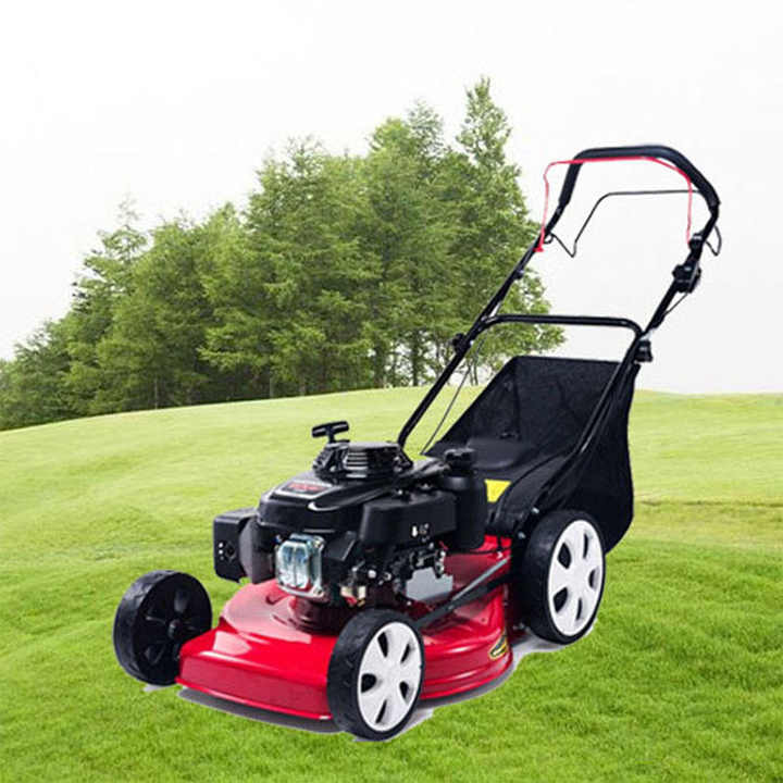 Petrol Operated Electric Self Propelled Lawn Mower 4 Stroke