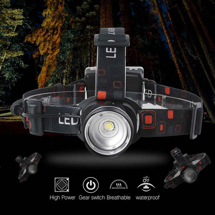 2000 Lumens Bright White Laser LED Headlight Aluminum Alloy Long Range ...