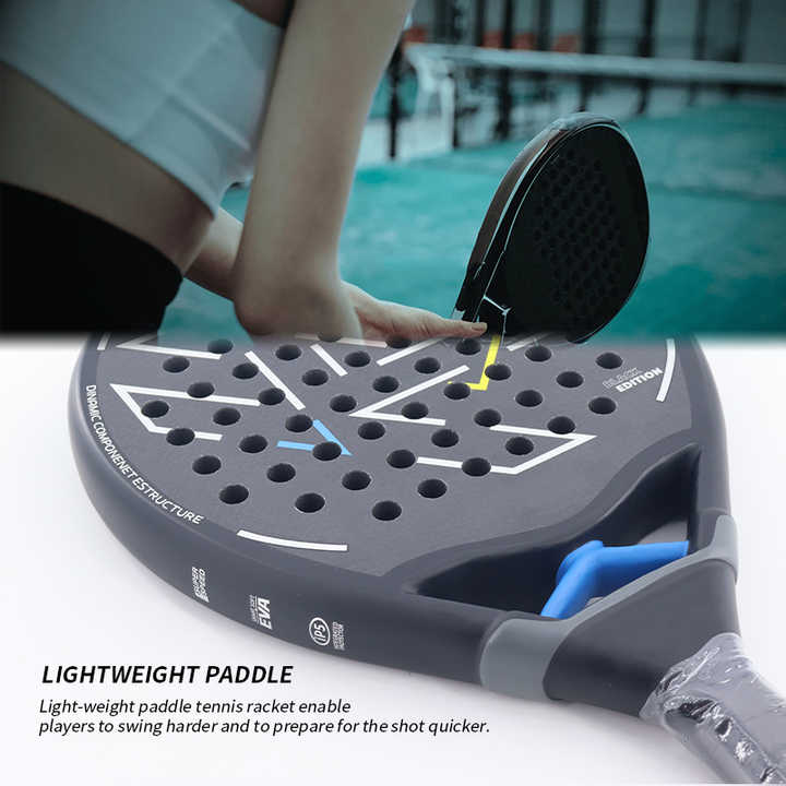 Custom Premium Paddle Pala Padel Raquet for Beach Tennis