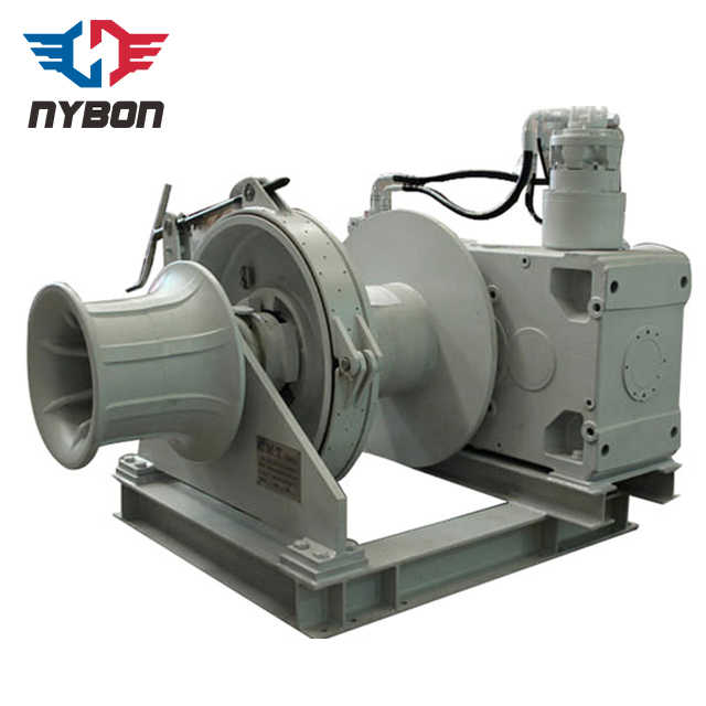 Wire Rope Hydraulic Anchor Mooring Winch with Warping Head