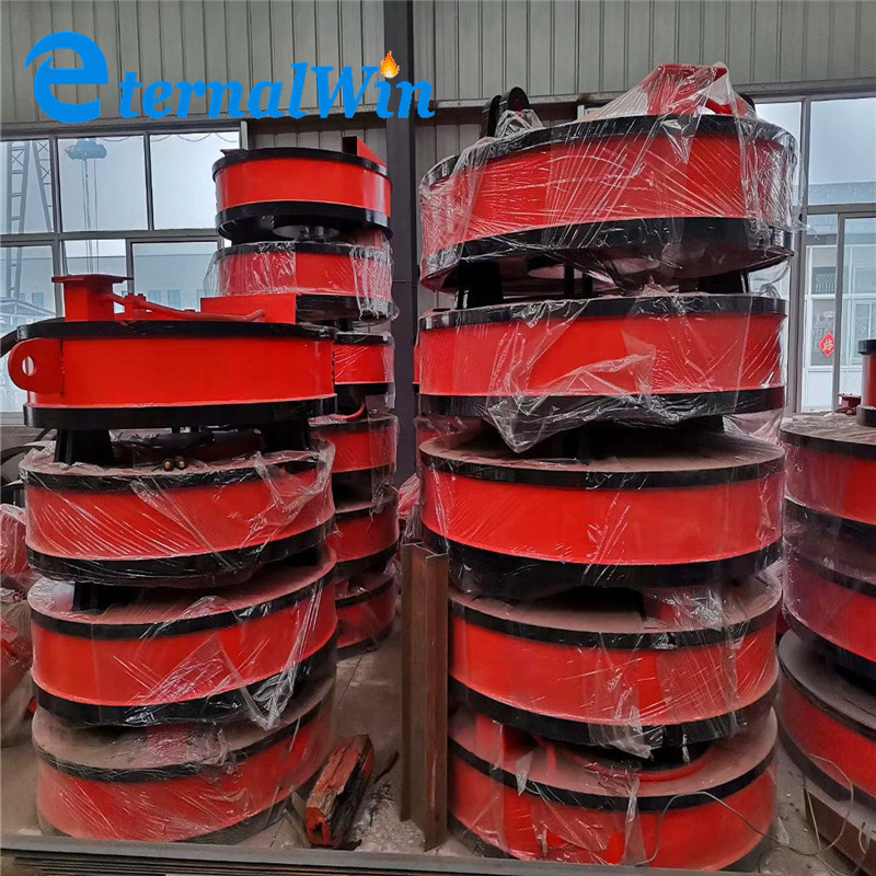 Eternalwin Black Scrap Metal Lifting Magnet Recycling Steel Trash Scrap ...