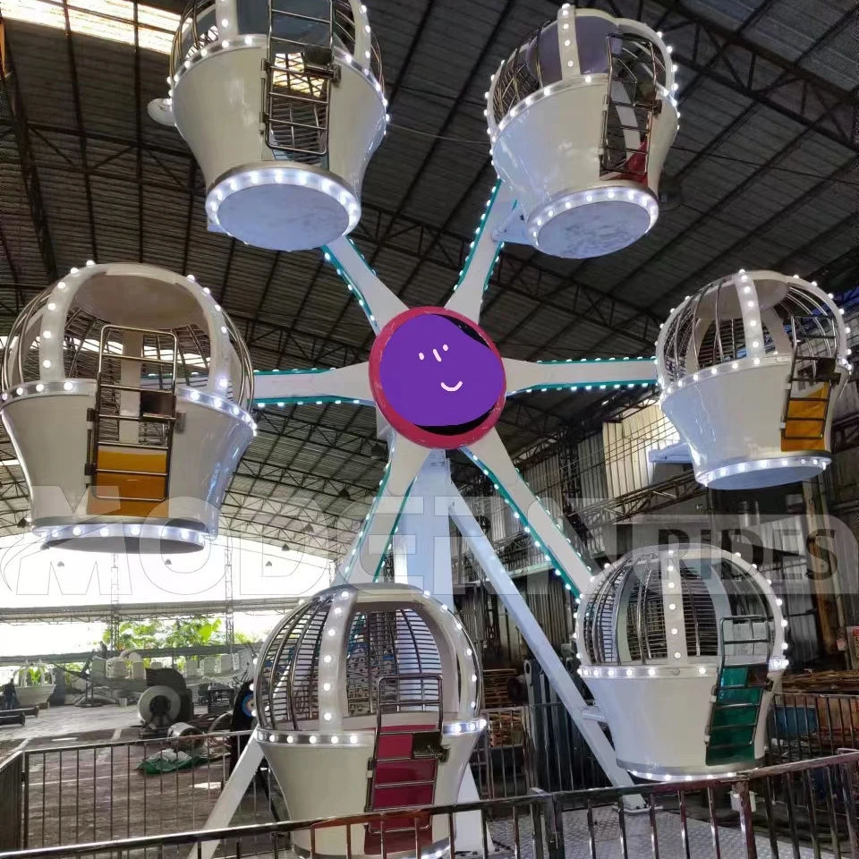 Hot Sale Family Amusement Park Rides Attract Kids Mini Ferris Wheel ...