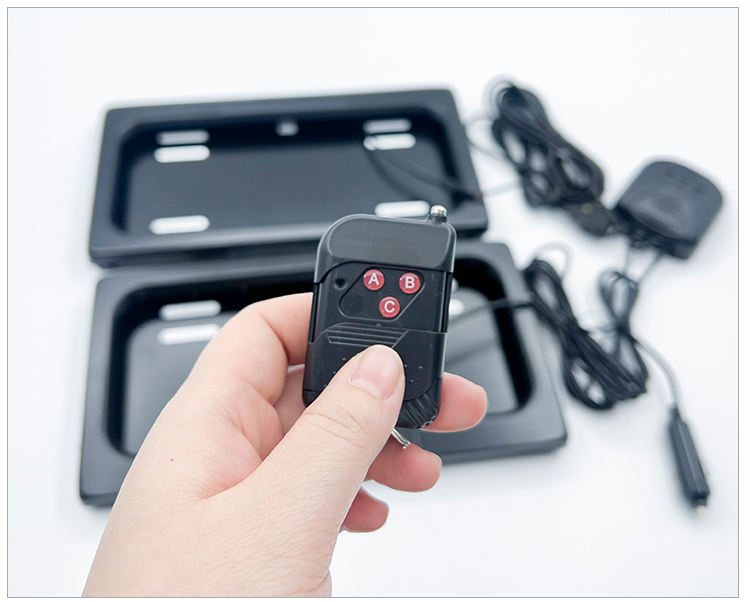 Wholesale XT 2 Pack License Plate with Electric Remote Control ...