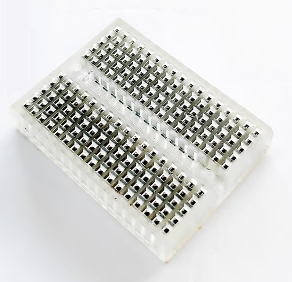 Mini Breadboard Protoboard - 170 Tie-Points Transparent