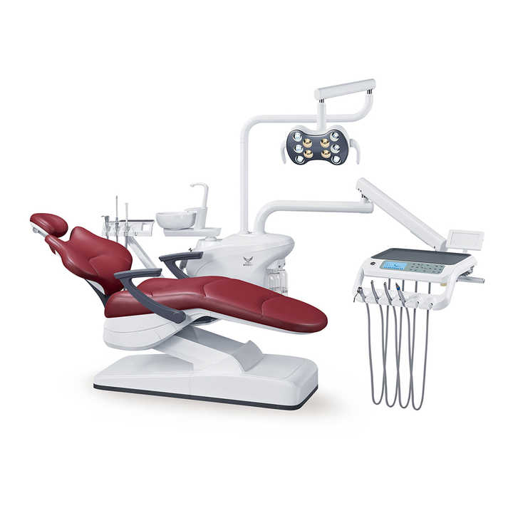 Gladent Hydraulic Dental Chair 3 Way Syringe Doctor Tray Dental Unit ...
