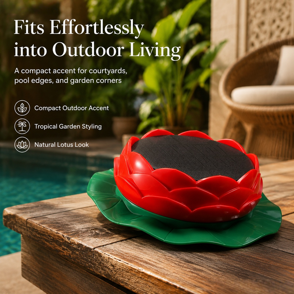 Solar Buddhist Speaker Lotus Design Zen Meditation Audio Player ...