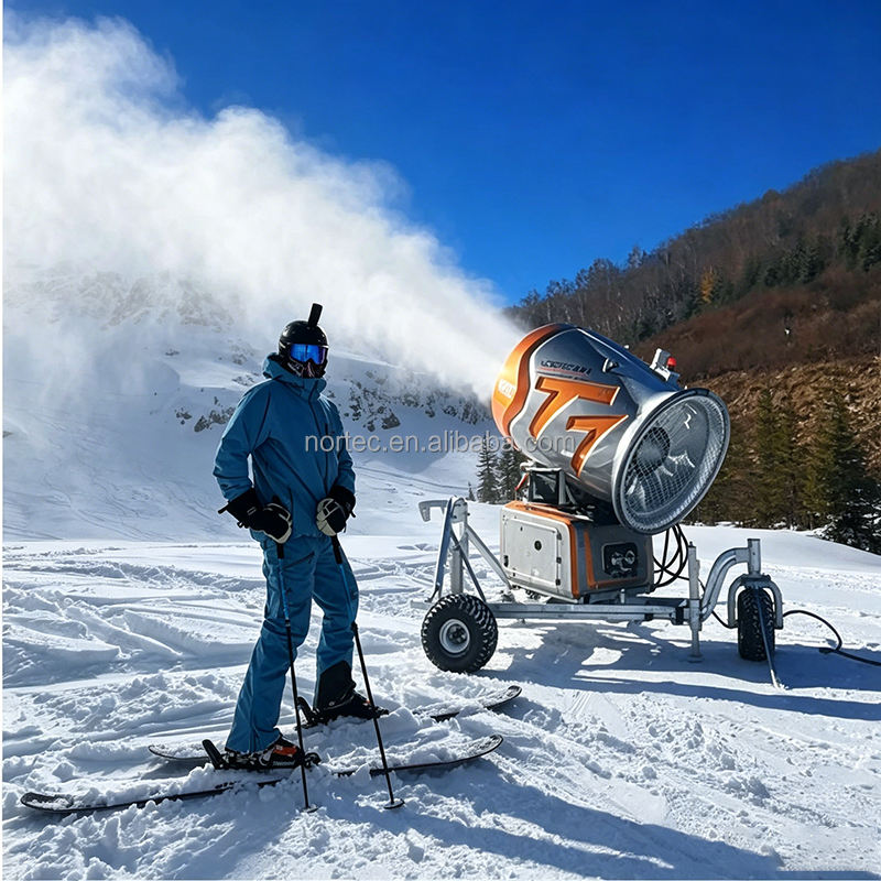 Ski Resort Professional Snow Maker Easy Operate Snow Making Device High ...