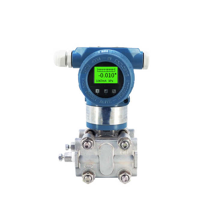 Intelligent 3051 Monoflange Diaphragm Pressure Transmitter Capacitive ...