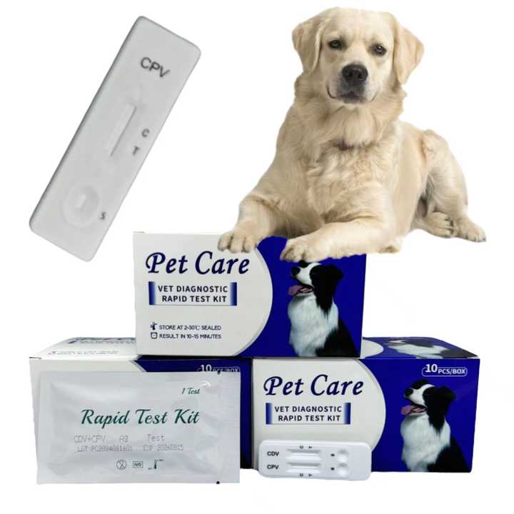 Petcare CPV Ag Rapid Test for DOG - Veterinary Diagnostic Kit