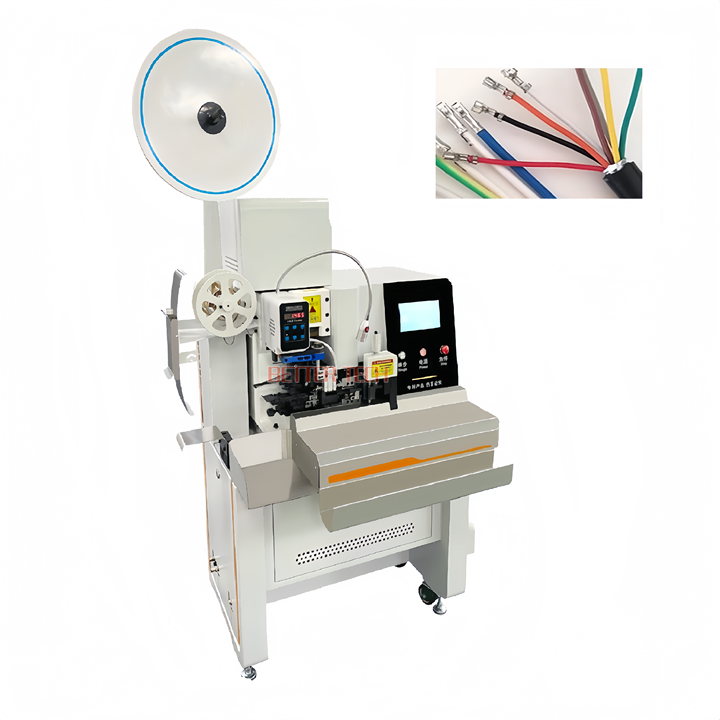 Multi-core Cable Crimping Machine Electronic Wire Sheath Wire Automatic ...