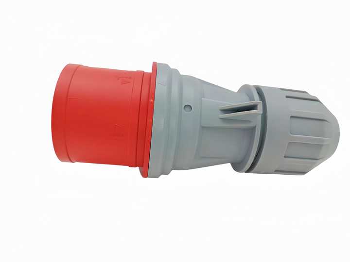 ZNPON P34442 CEE PLUG 32AMP 380V Replacement Red Plug - For Use With ...