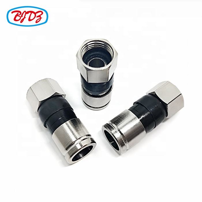 Coaxial Cable Waterproof Connector Rf Connector for RG6| Alibaba.com